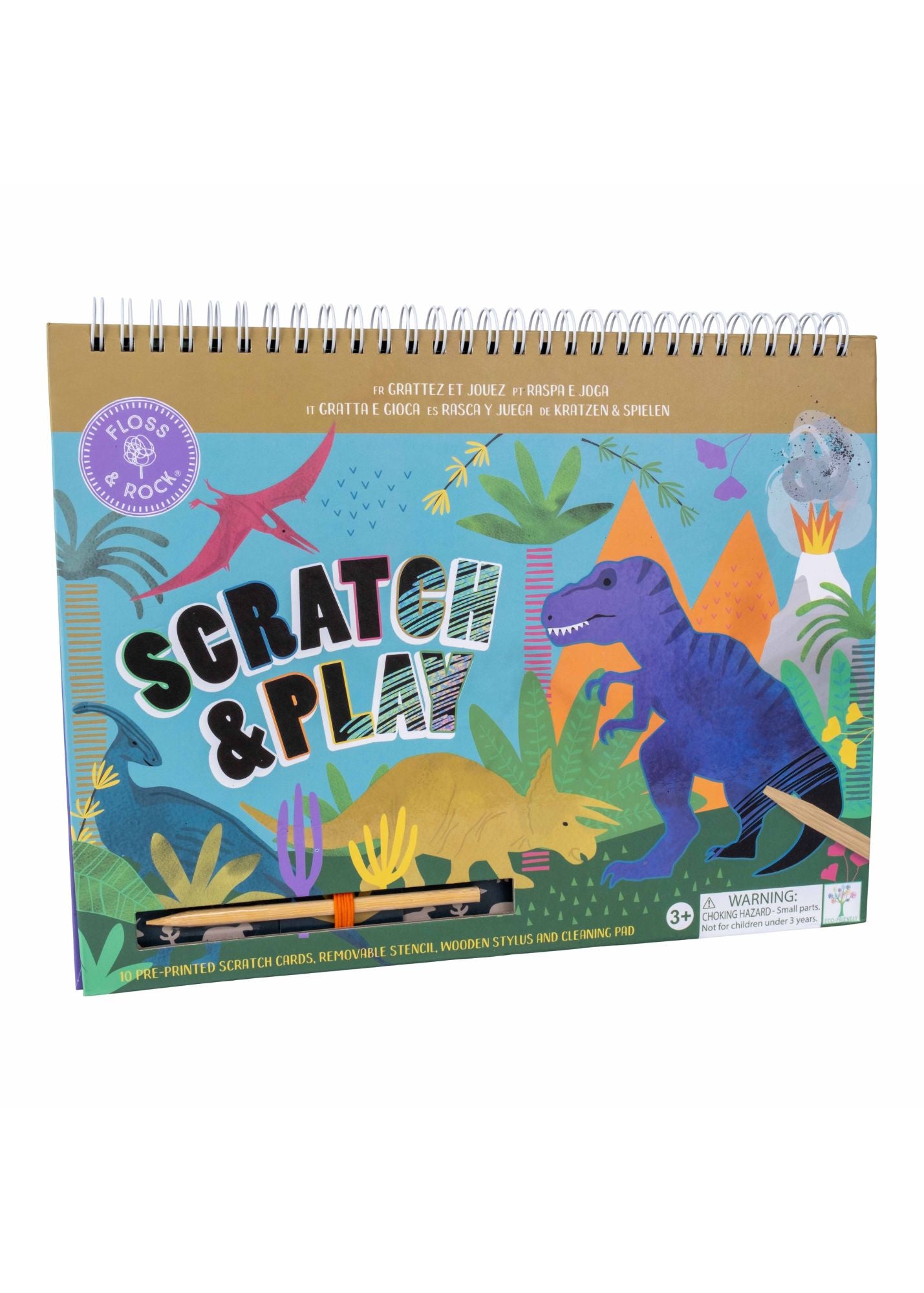 Scratch and Play- Dinosaur – Edith and Blanche